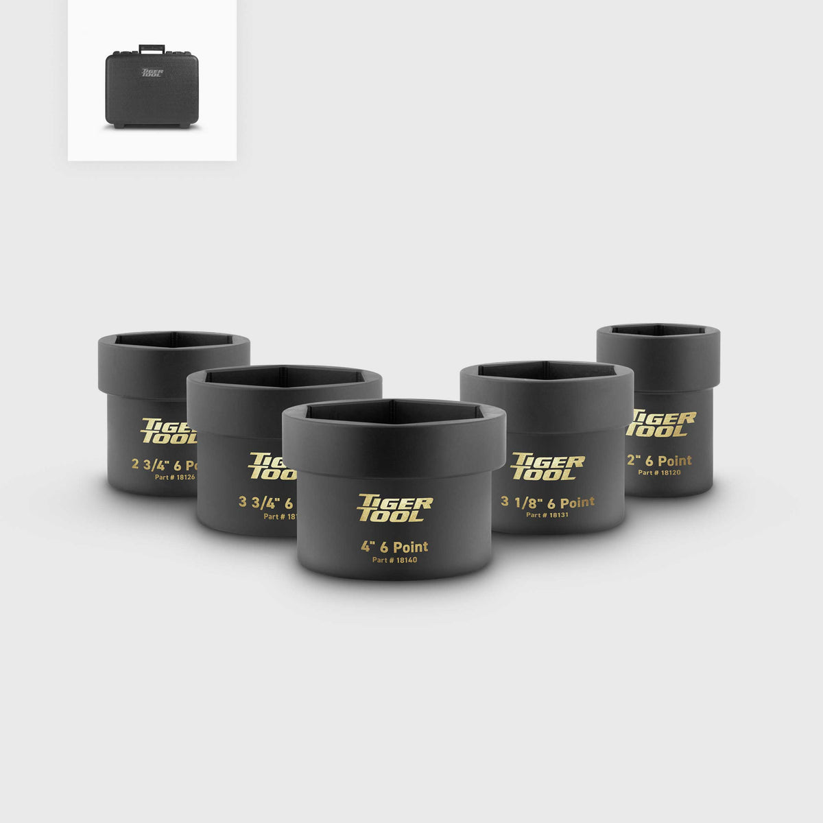 6 Point Axle Nut Socket Set – Tiger Tool